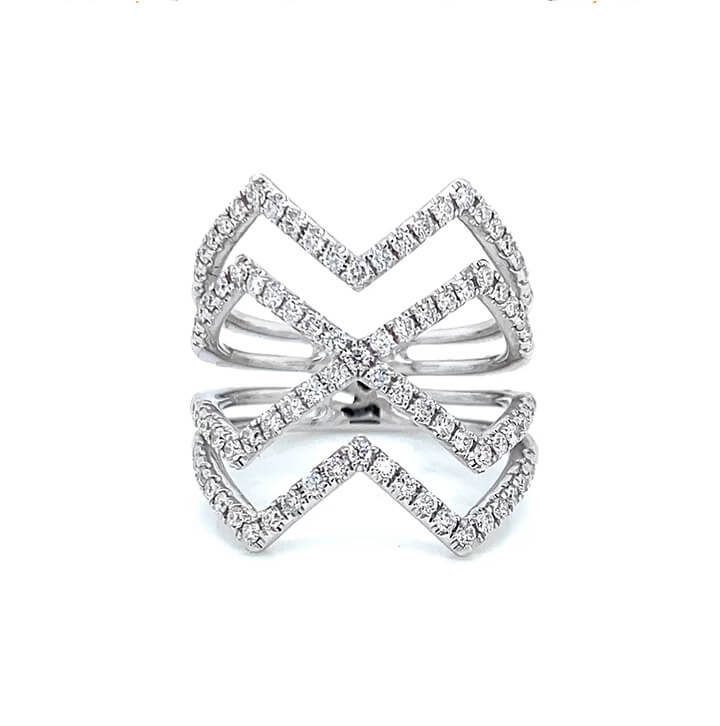 Eclipse Diamond Ring | J&J Zaidman