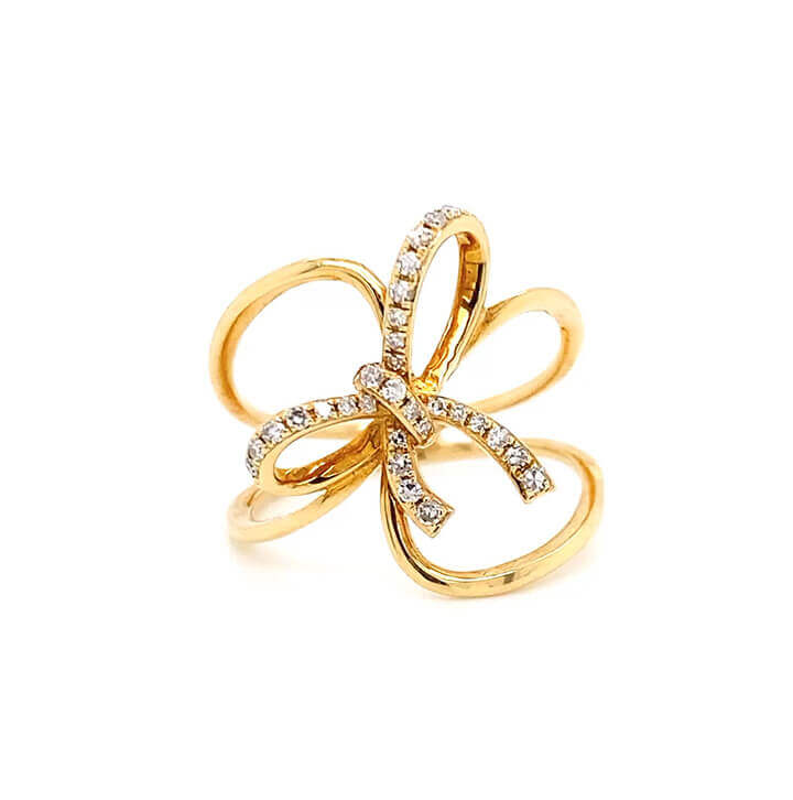Kayer Bow Ring | J&J Zaidman